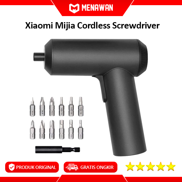 Jual Xiaomi Mijia Electric Cordless Screwdriver Obeng Elektrik Wireless ...