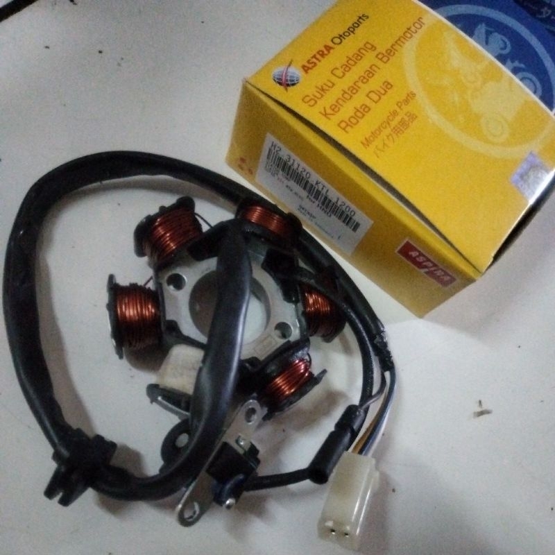 Jual Spul/Spol/Sepul/Spull Stator SUPRA FIT NEW REVO 100 LAMA LEGENDA FITNEW KTL X S ASPIRA ...