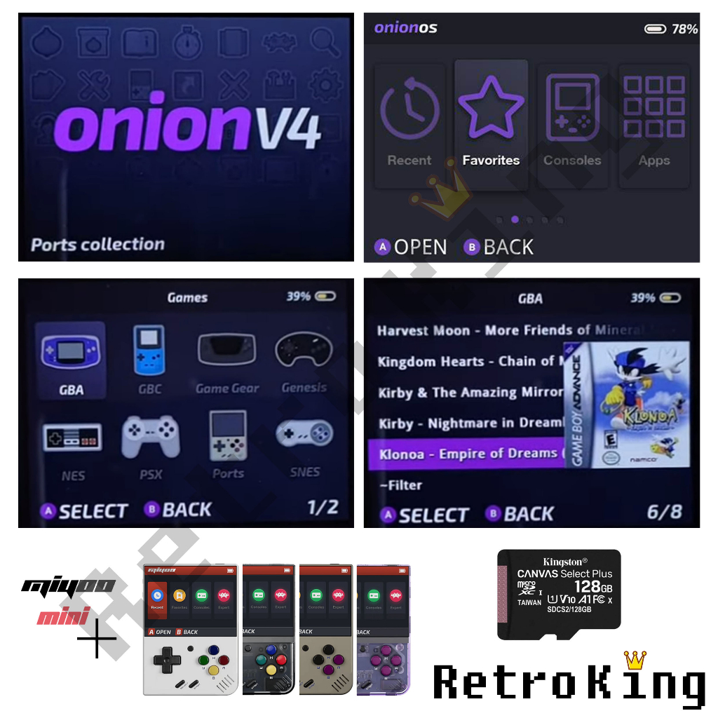 Jual Miyoo Mini Plus Onion OS Memory Card | Shopee Indonesia