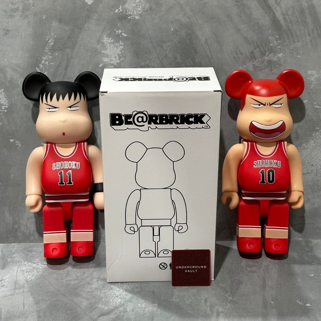 Jual BearBrick BE@RBRICK Bear Brick Slam Dunk 400% Action Figure ...