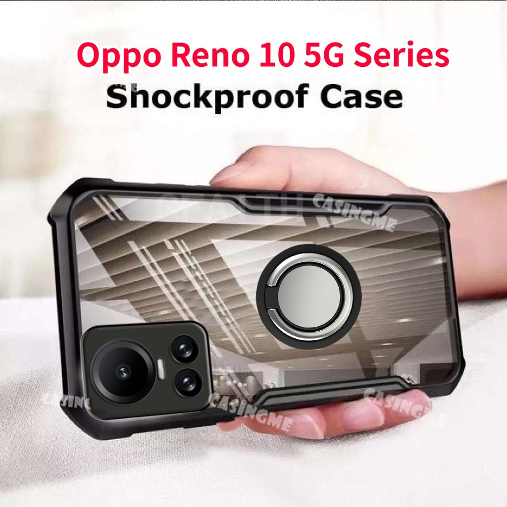 Jual OPPO RENO 10 5G / 10 P RO / 10 PRO PLUS CLEAR RING STAND BEATLE ...