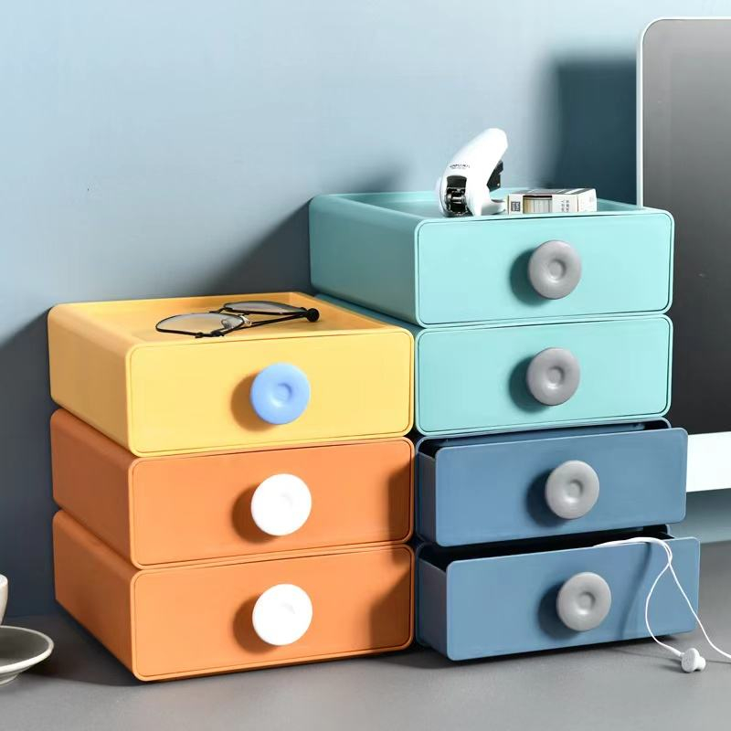 Jual Kotak Laci Mini Rak Desktop Storage Box Laci Portable Plastik Laci ...