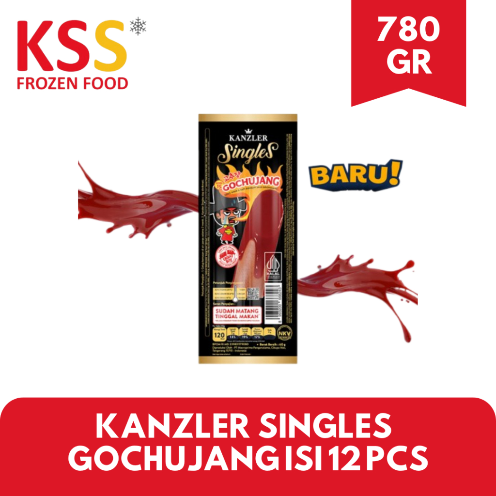 Jual KANZLER SINGLES GOCHUJANG 1 BOX ISI 12 PCS | Shopee Indonesia