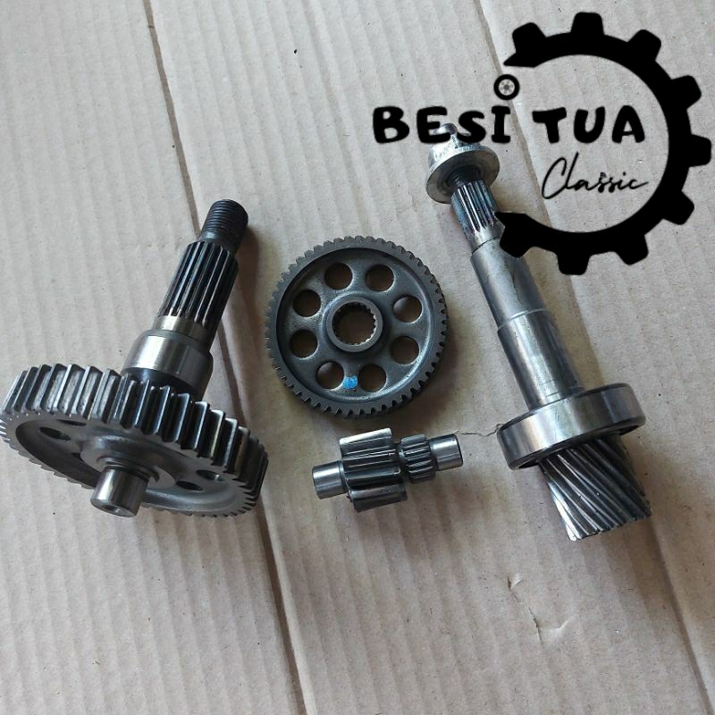 Jual Rasio gearbox gigi gardan trasmisi genio beat deluxe beat street ...