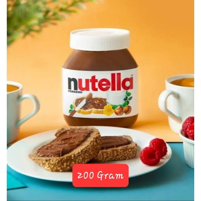 Jual Nutella 200 Gram ed terpanjang BPOM! Halal! | Shopee Indonesia