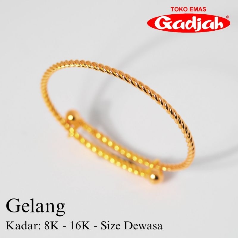 Jual Gelang Emas Baby Ongsrot Plintir - Toko Emas Gadjah | Shopee Indonesia