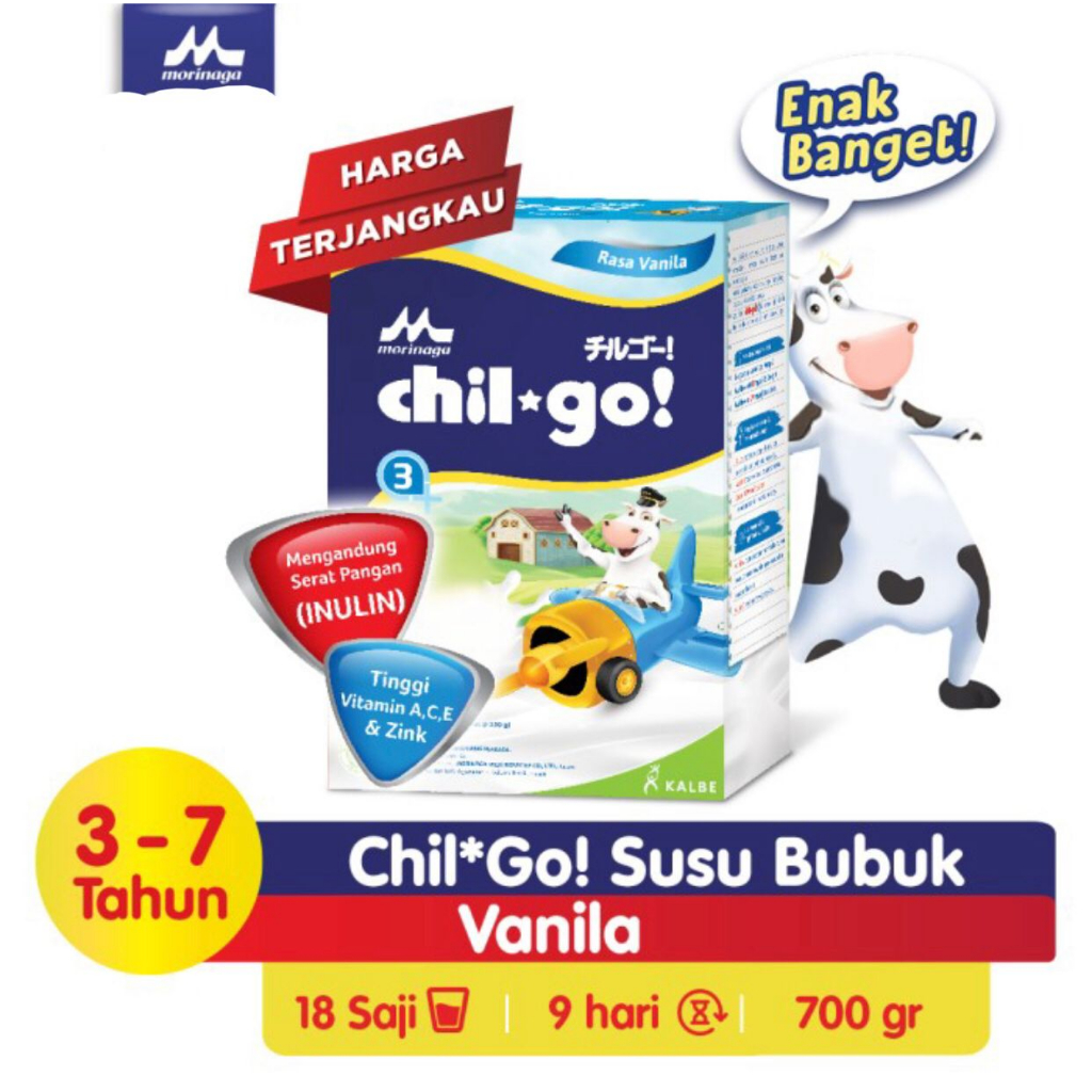 Jual CHILGO POWDER 3+ (> 3 Tahun) - Vanilla - 660 gram / 700 gram ...