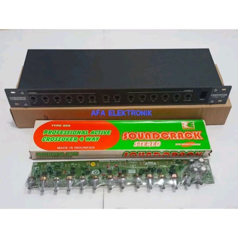 Jual KIT Dan Box Soundcrack Profesional Active Crossover 4 Way Type 369 ...
