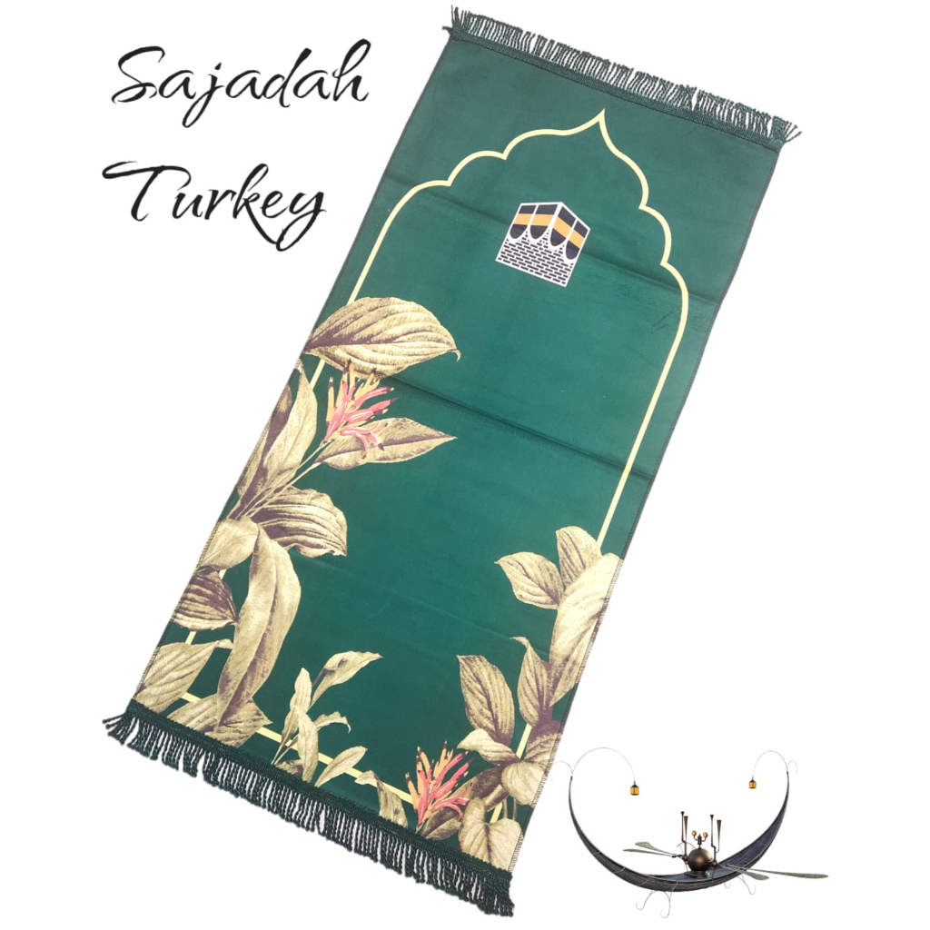 Jual sajadah turki bahan suide kanebo sajadah murah fashion muslim RH ...