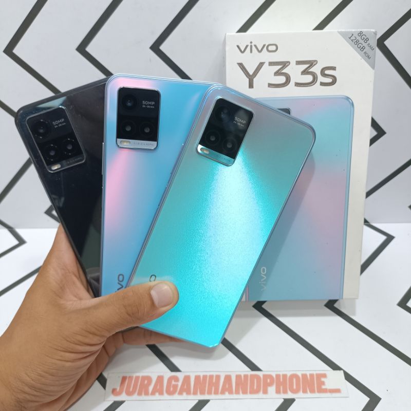 Jual Vivo Y33S 8/128GB Hp Second Seken Bekas Fullset | Shopee Indonesia