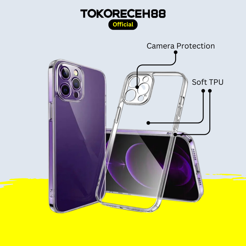 Jual Clear Case Airbag Iphone 11 11 Pro 11 Pro Max 12 12 Pro 12 Pro Max ...