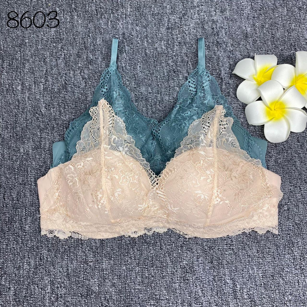Jual BRA / BH WANITA 8603 UKURAN 32-38 TERDAPAT 2 WARNA KAIT 2 PAKAIN ...