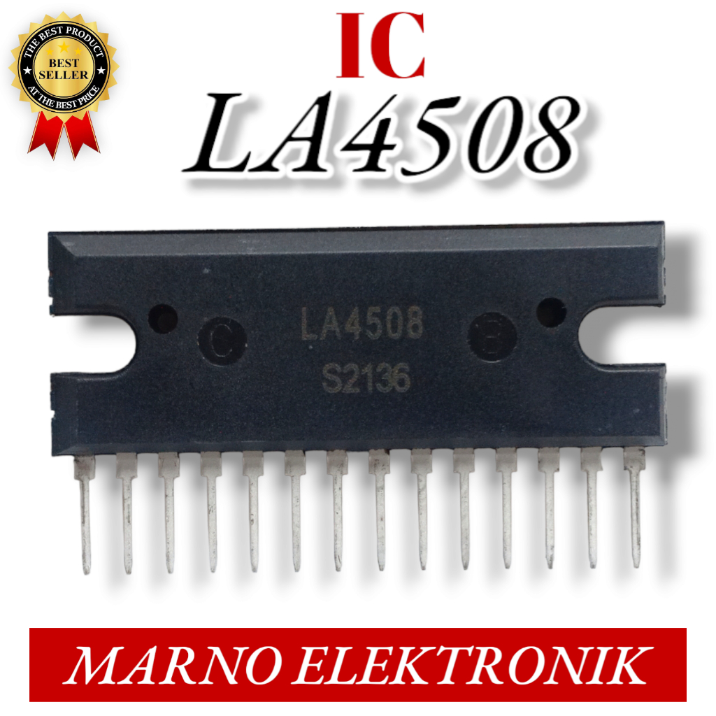 Jual IC LA4508 LA 4508 LA-4508 ASLI ORI ORIGINAL | Shopee Indonesia