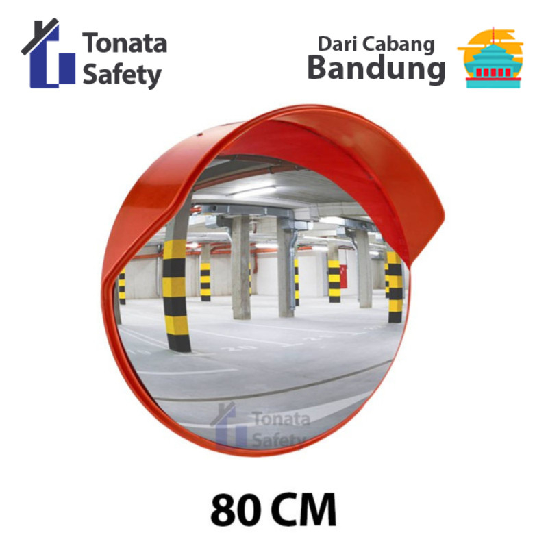 Jual Convex Mirror / Outdoor 80 cm / Cermin Cembung 80cm | Shopee Indonesia