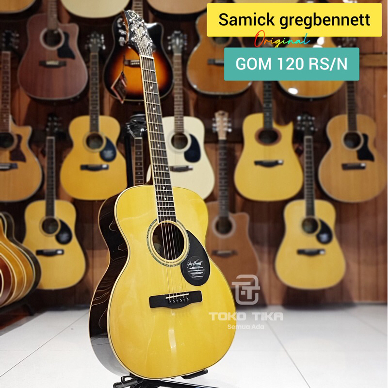 Jual Gitar Akustik Original Samick Greg Bennet GOM 120 RS/NA | Shopee Indonesia