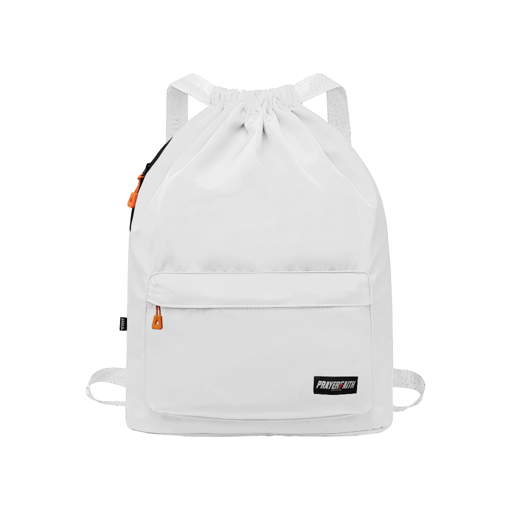 Jual PRAYERFAITH - Tas Ransel Pria Basic Drawstring Bag Waterfroop | Shopee Indonesia