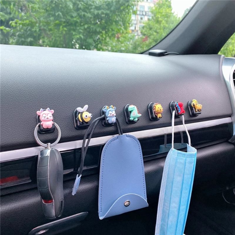 Jual Hook Kait Mobil Karakter Gantungan Kait Serbaguna Hook Dasboard ...