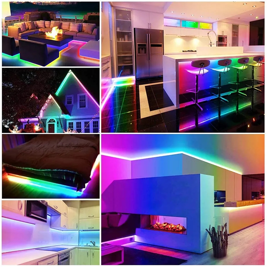 Jual PAKET LED NEON FLEX RGB RUNNING 5M 10M DC 12V/24V SENSOR SUARA ...