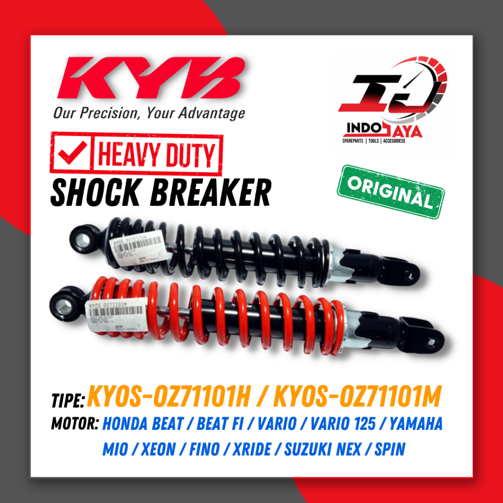 Jual SHOCKBREAKER KAYABA KYOS-OZ71101H UNTUK MOTOR ALL MATIC / KYOS-OZ71101M / KYOS OZ71101H ...