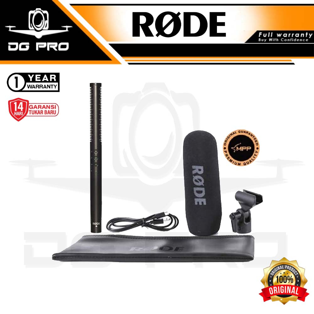 Jual Rode NTG4+ Shotgun Microphone | Shopee Indonesia