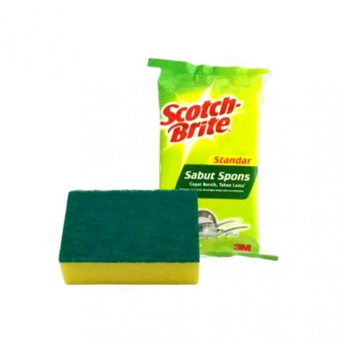 Jual sabut cuci piring sabut spons scotch brite | Shopee Indonesia