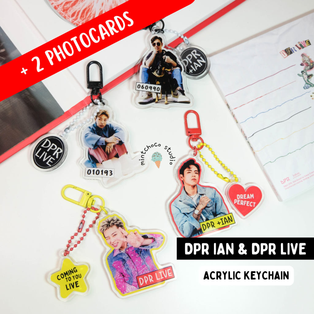 Jual [READY STOCK] Keychain Akrilik DPR IAN & DPR LIVE | Gantungan ...