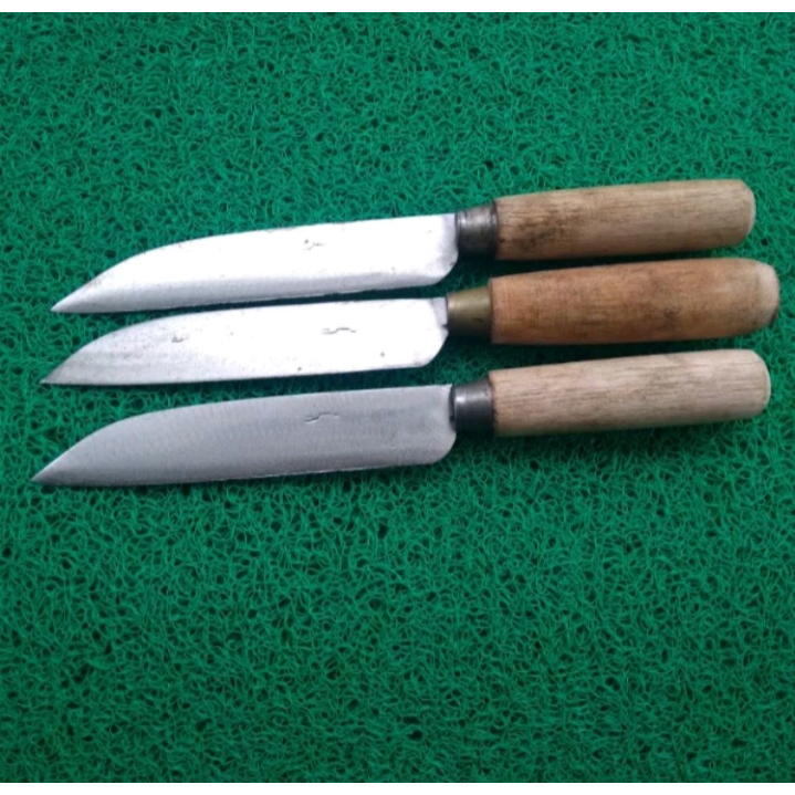 Jual Pisau dapur super tajam bahan plat baja buatan tradisional ...