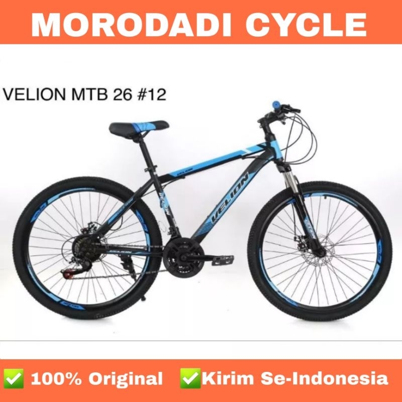 Jual Sepeda Gunung MTB 20" 24" 26" 27,5" Velion Salvo Shimano 21 Speed ...