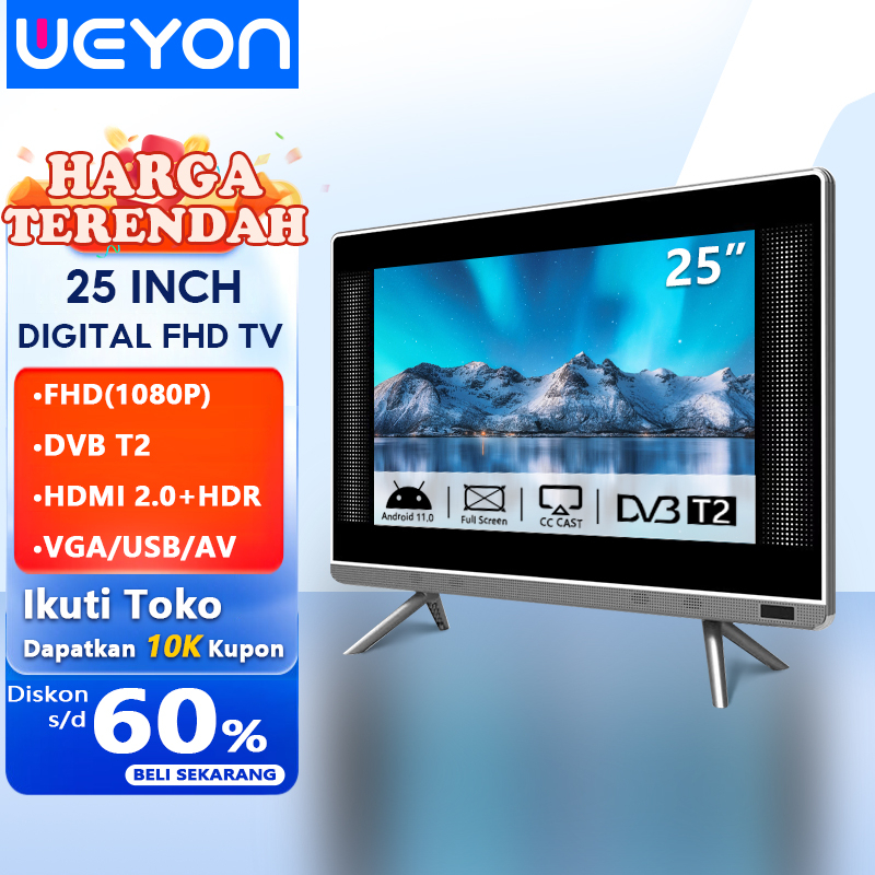 Jual Weyon Sakura TV LED 25 inch TV Digital/Analog Televisi Layar kaca ...