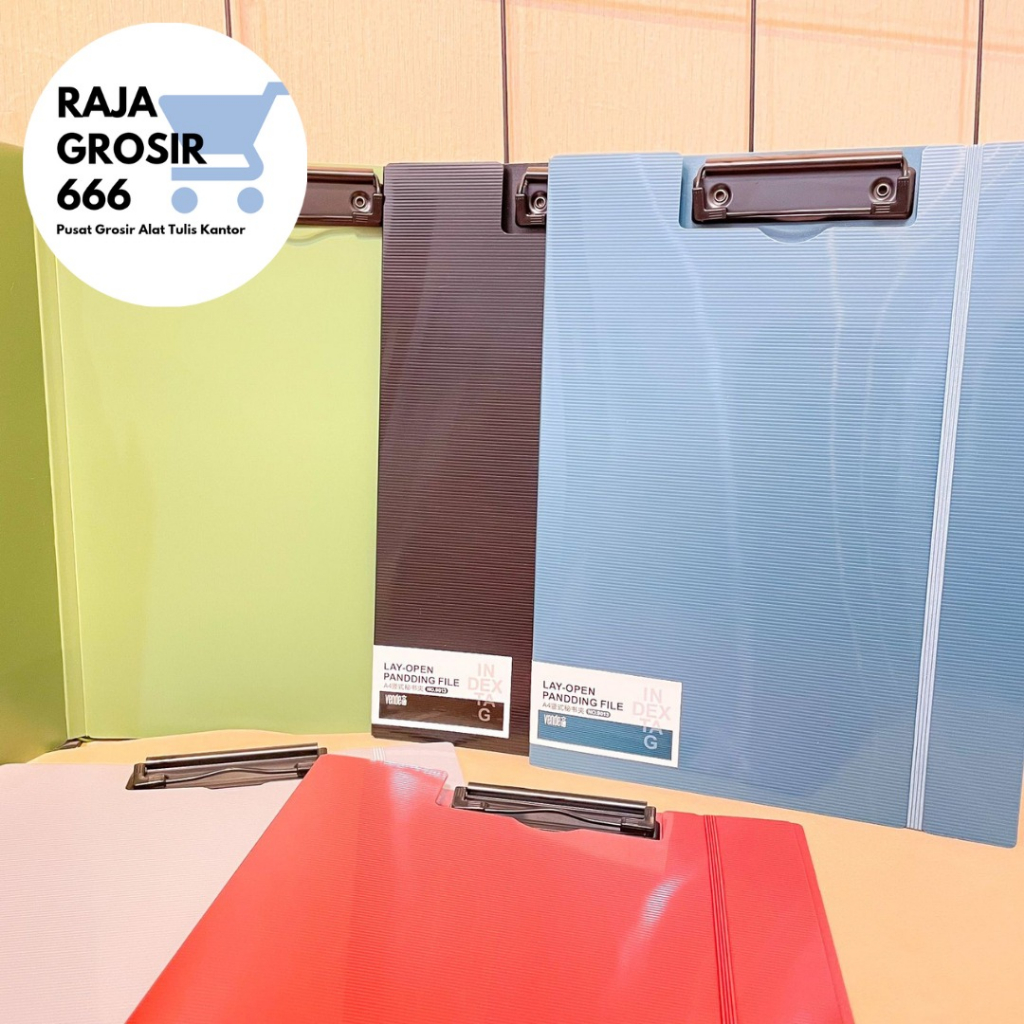 Jual Clipboard Papan Jalan Alas Ujian Dengan penutup A4 vende mewah lay ...