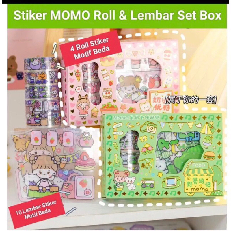 Jual stiker momo roll | Shopee Indonesia