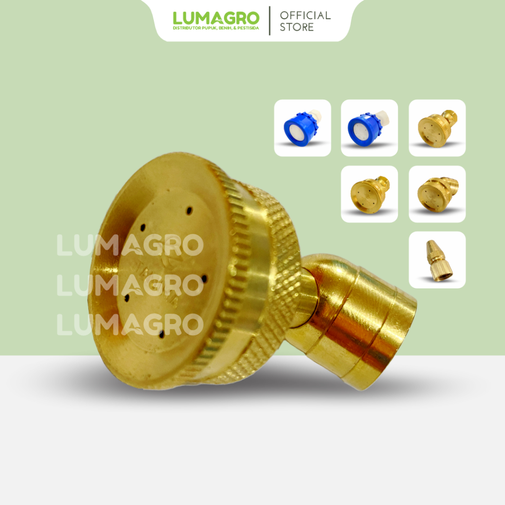 Jual Spuyer Tanika Original Kuningan 5 4 1 Lubang Nozzle Atom Sparepart ...