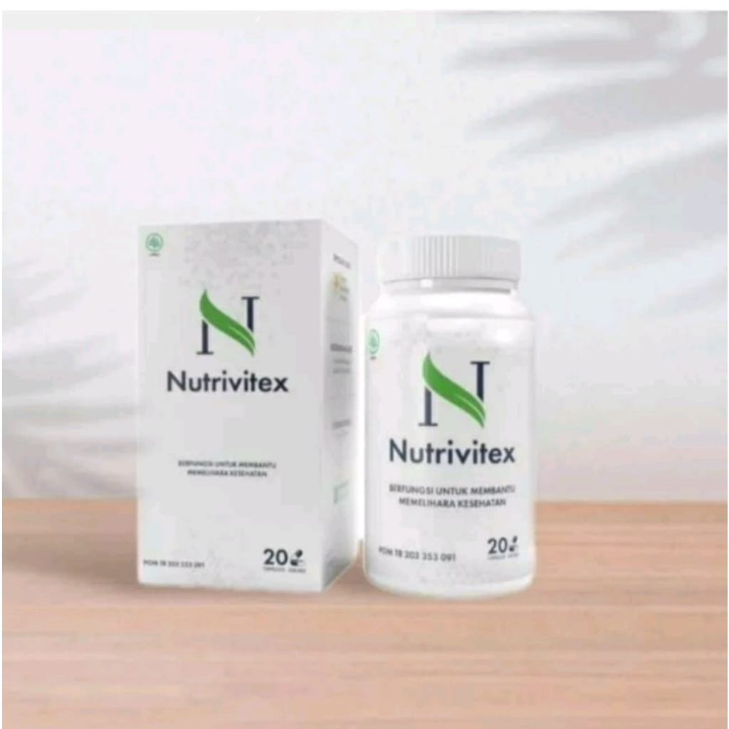 Jual Nutrivitex Original Obat Herbal Anti Parasit Di Dalam Tubuh (20 ...