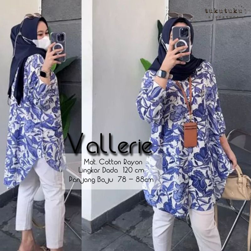 Jual atasan tunik rayon wanita jumbo fit to XXL terbaru mewah elegan ...