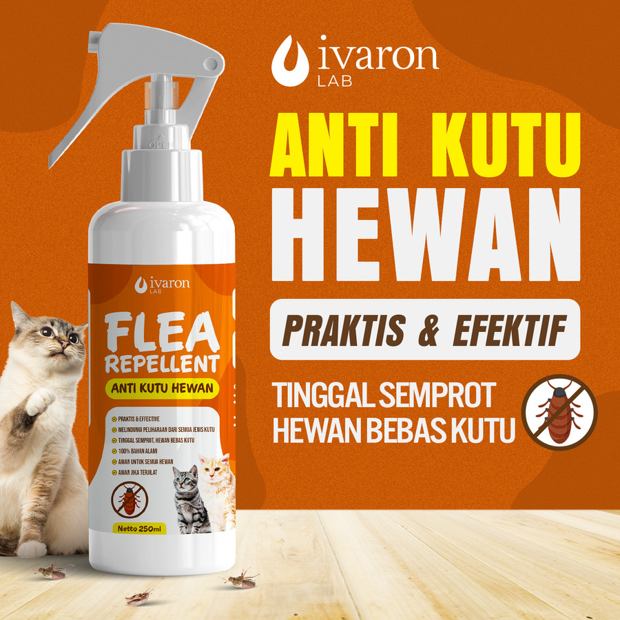 Jual FLEA REPELLENT SPRAY | OBAT PENGUSIR & PEMBASMI KUTU KUCING ...