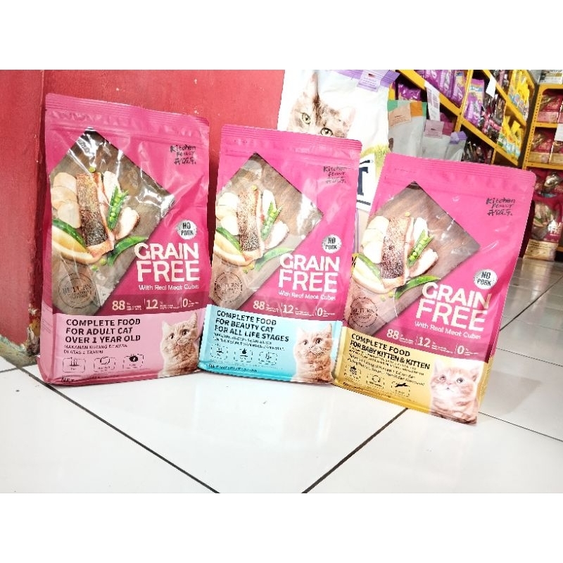 Jual KF KITCHEN FLAVOUR ALL VARIAN 1.5KG FRESHPACK/ KF GRAINFREE ...