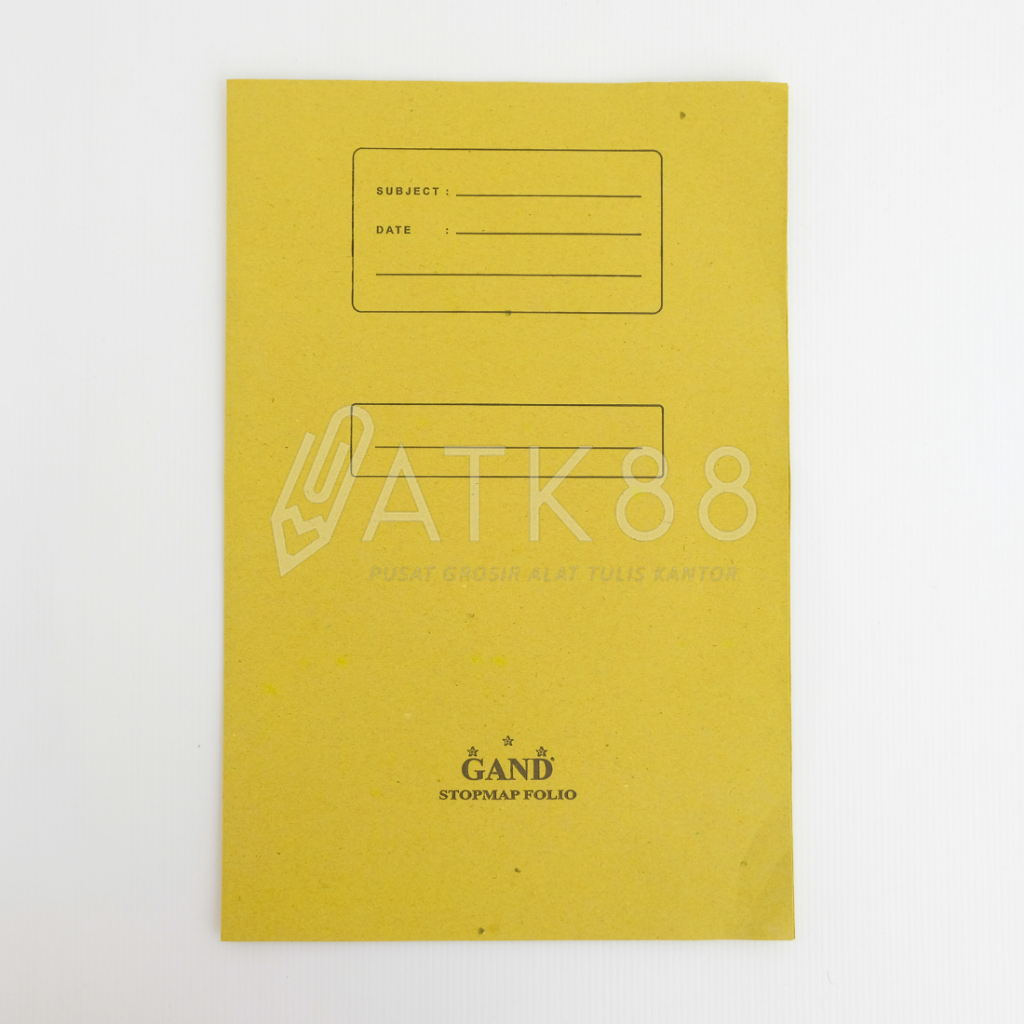 Jual Map Kertas File Dokumen GAND Stop Map / Stopmap Folio 5002 (50 pcs ...