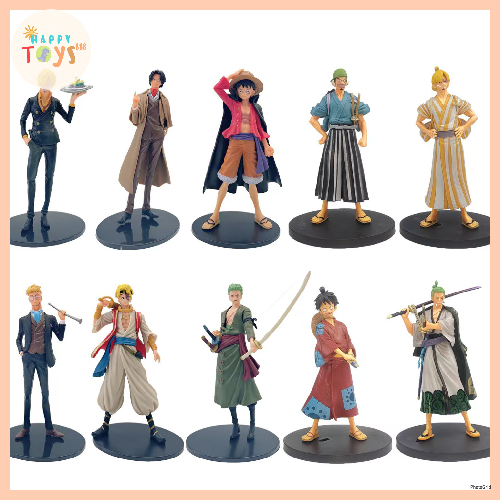 Jual HAPPYTOYS.888 #C14 ACTION FIGURE MONKEY LUFFY ONE PIECE MAINAN ...