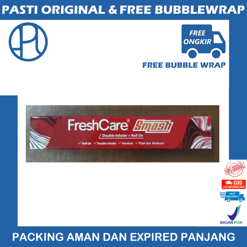 Jual FRESH CARE SMASH MERAH DOUBLE INHALER ROLL ON MINYAK ANGIN ...