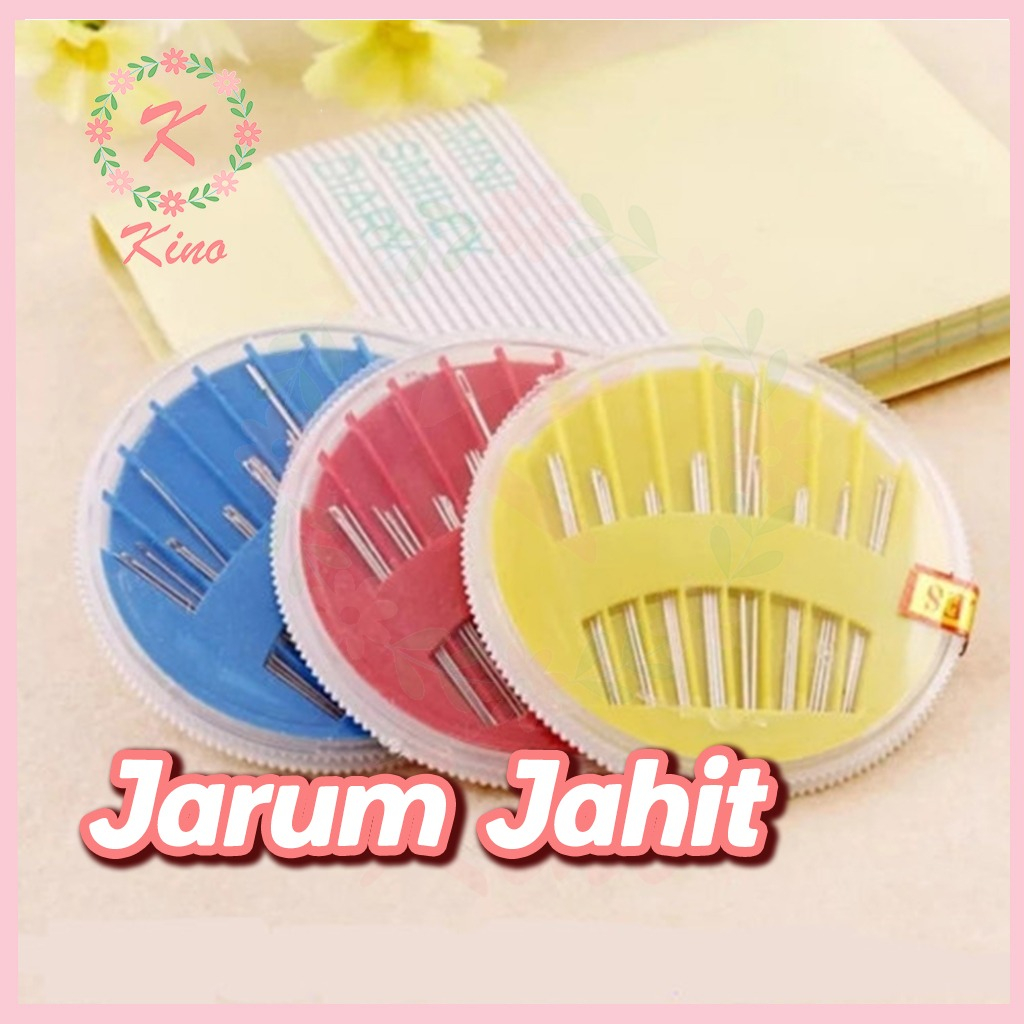 Jual Jarum Jahit Tangan - Jarum Tangan Set - Jarum Jahit Kerajinan ...