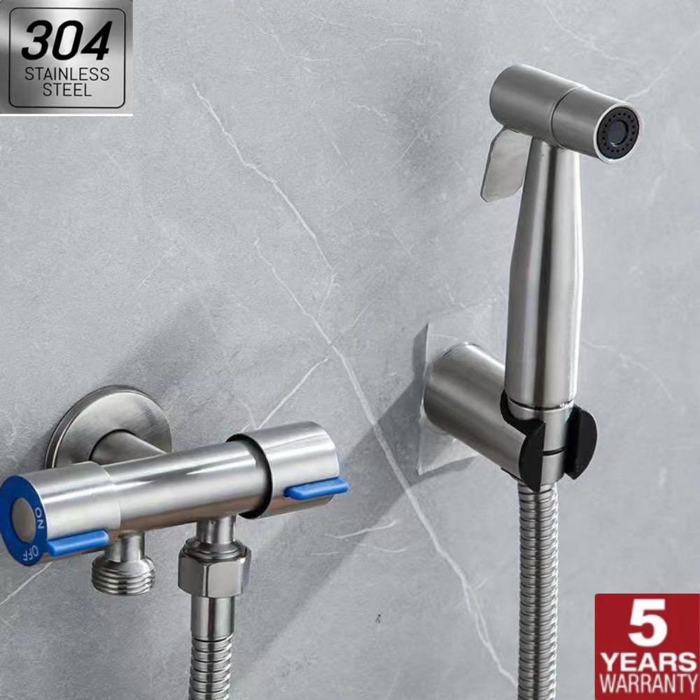 Jual Jet Shower Toilet Bidet Set Spray Semprotan Toilet Cepot TESON WC ...