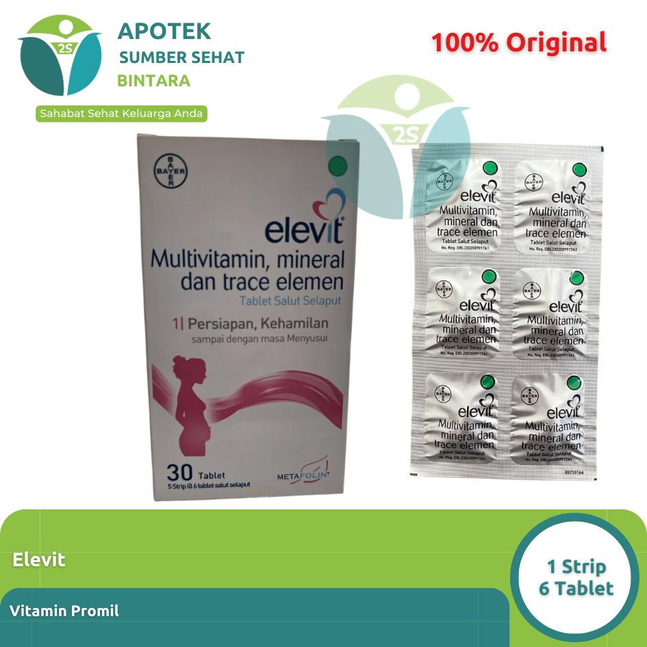 Jual Elevit - Vitamin Promil | Shopee Indonesia