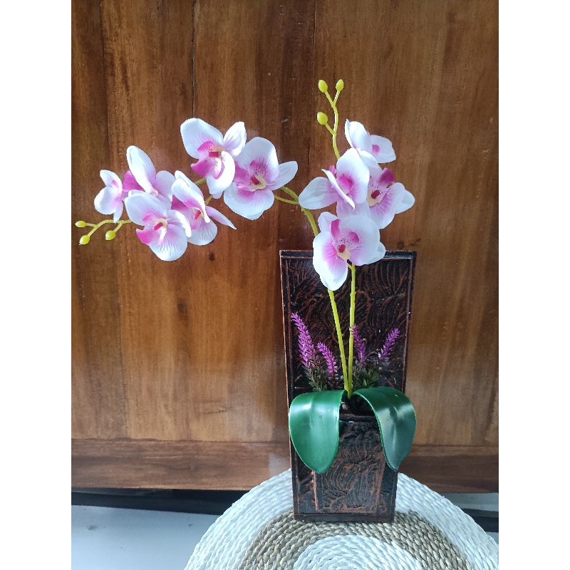 Jual anggrek set pot hiasan dinding | Shopee Indonesia