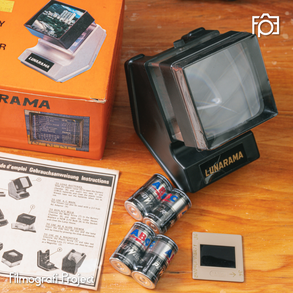 Jual Lunarama Slide Viewer (New Old Stock) - Album Frame Roll Film ...