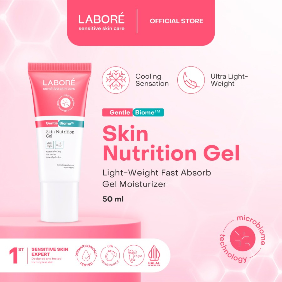 Jual LABORE Sensitive Skin Care Gentle Biome Skin Nutrition Gel 50 ml ...