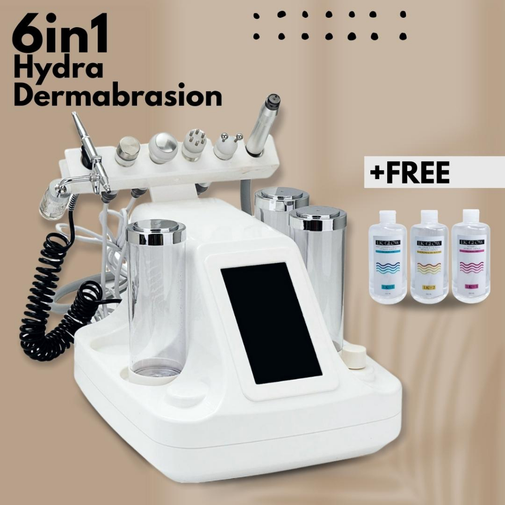 Jual Hydra aqua peel 6in1 Alat penyedot komedo RF 7in1 hydra dermabrasi ...