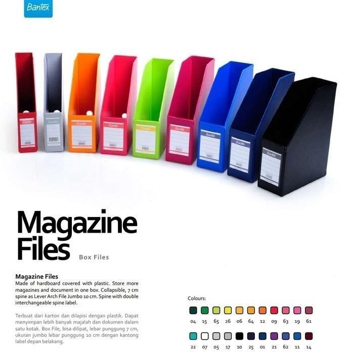 Jual BOX FILE JUMBO FOLIO 10 CM BANTEX 4011 KOTAK SIMPAN FILE KERTAS ...