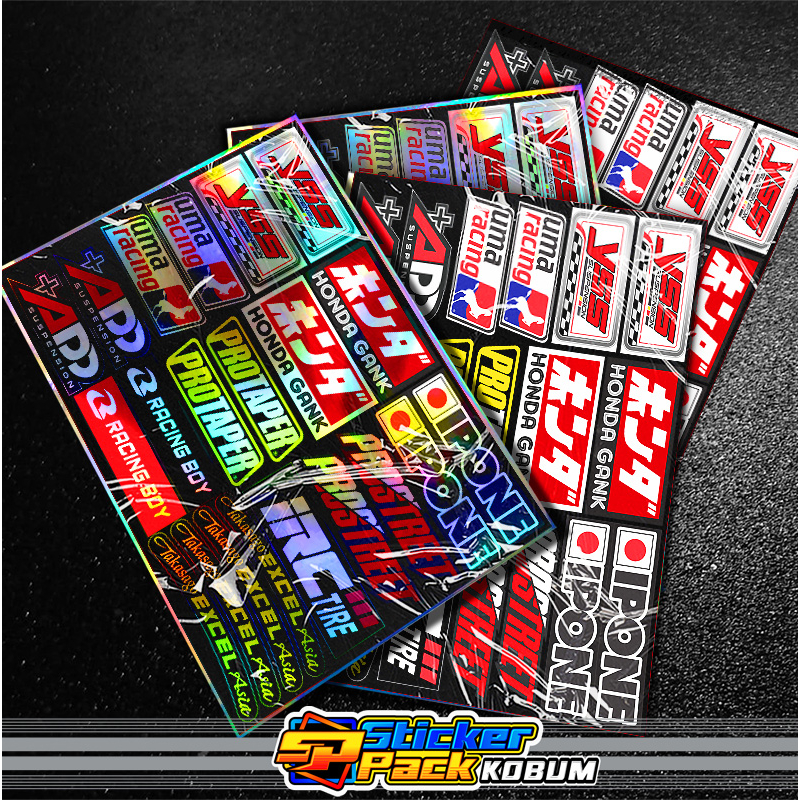 Jual Stiker Racing Pack Stiker Logo Logo Racing Stiker Motor Keren ...