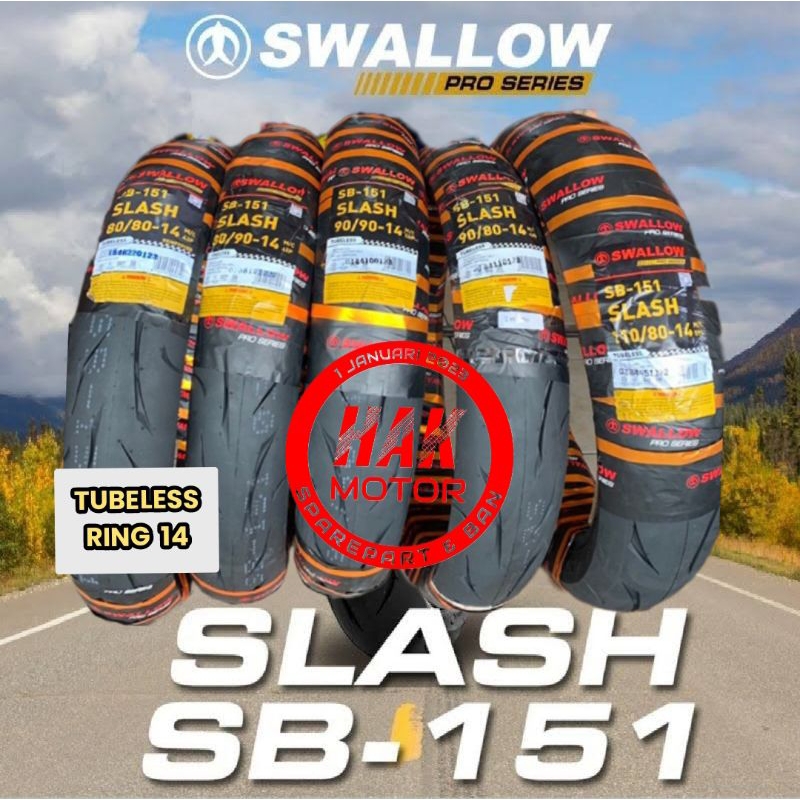 Jual ( HARIAN SOFT ) BAN SWALLOW SLASH SB-151 RING 14 RING 13 SOFT ...