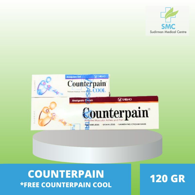 Jual counterpain merah 120gr (free counterpain cool) | Shopee Indonesia